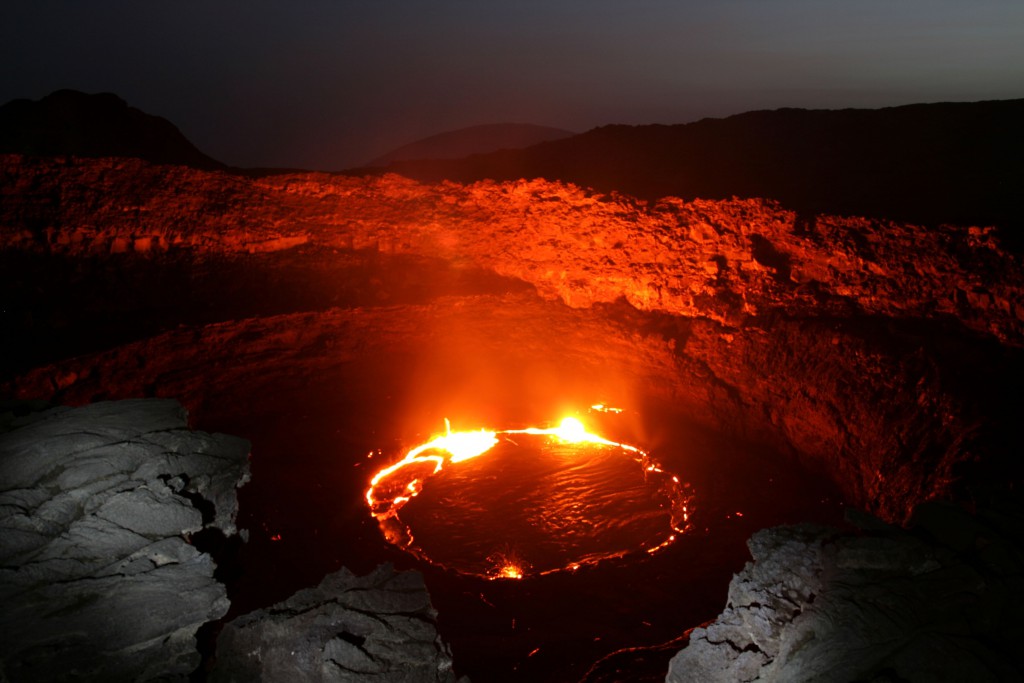 Foto: Lavasee Erta Alé – Vulkanologische Gesellschaft
